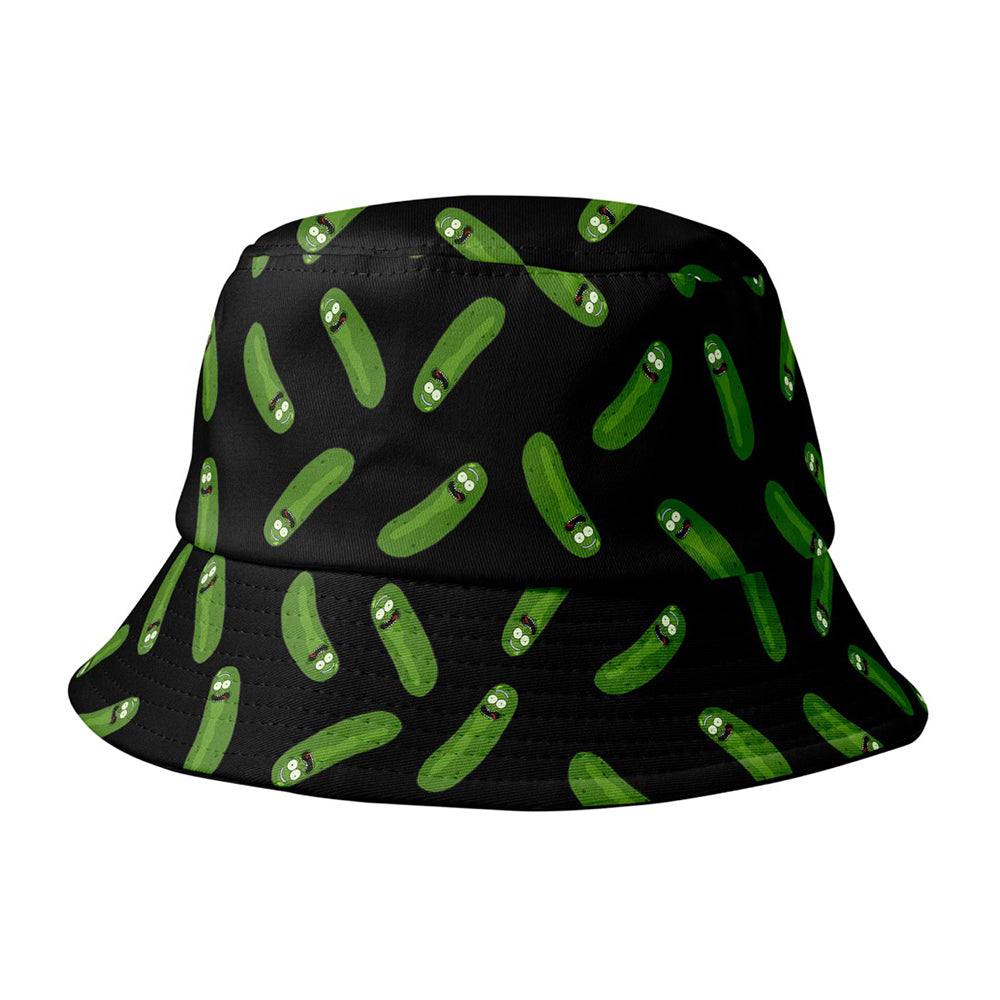 Pickle Rick Black - Rick & Morty Collection - Bucket Hat – ziggyzoogcom